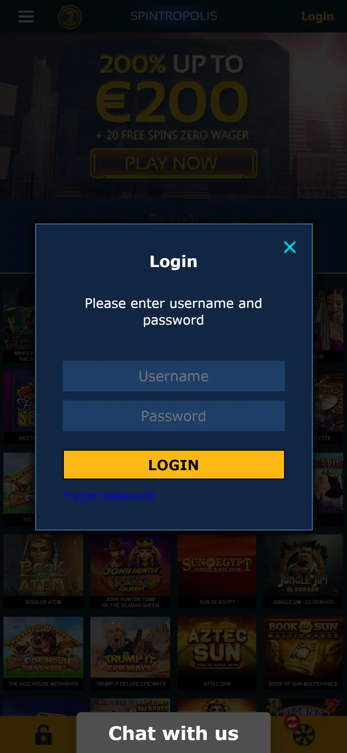Spintropolis Casino Bonus Codes 2026 [Updated] - CasinosAnalyzer